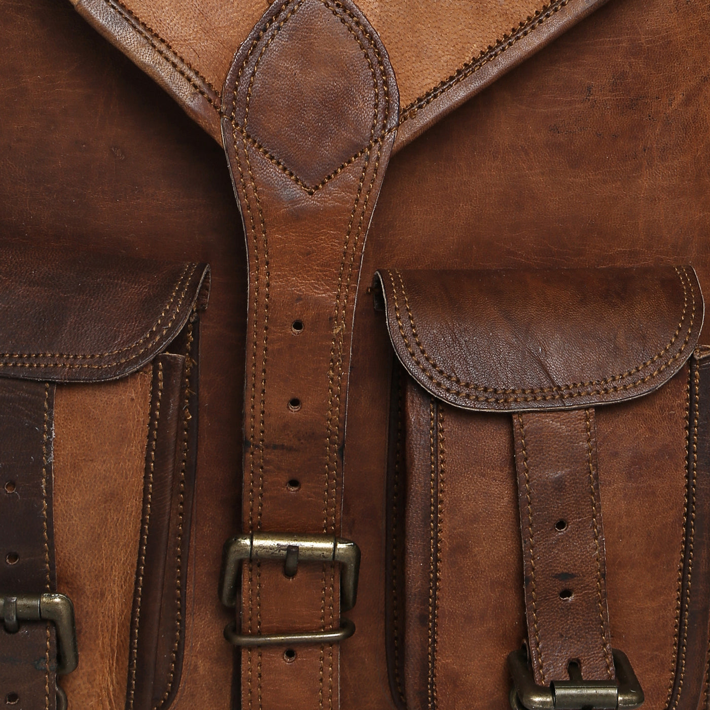 Leather Gym Rucksack 16" — High On Leather